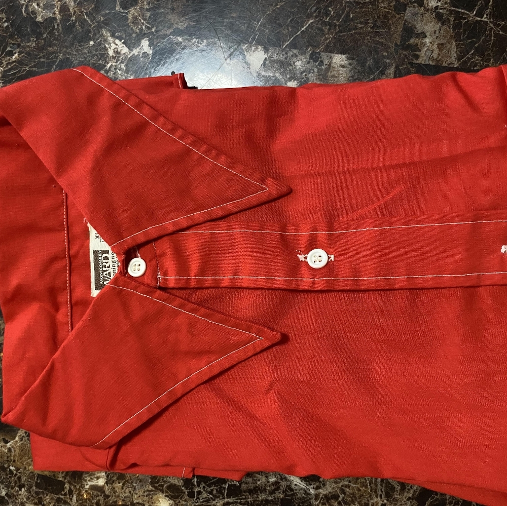 1970s Montgomery Ward Button Up Western Long Sleeve - Gem